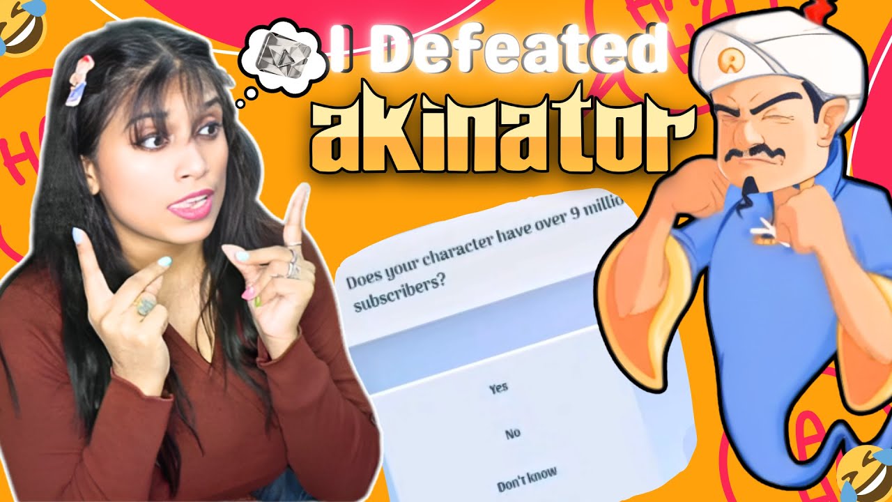 I DEFEATED AKINATOR 🤣🤣 CRAZY Result | AKINATOR VS SHOTGURL #funny - YouTube