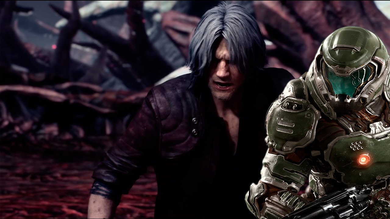 Devil May Cry 5 Ending but it has the DOOM (2016) OST - YouTube