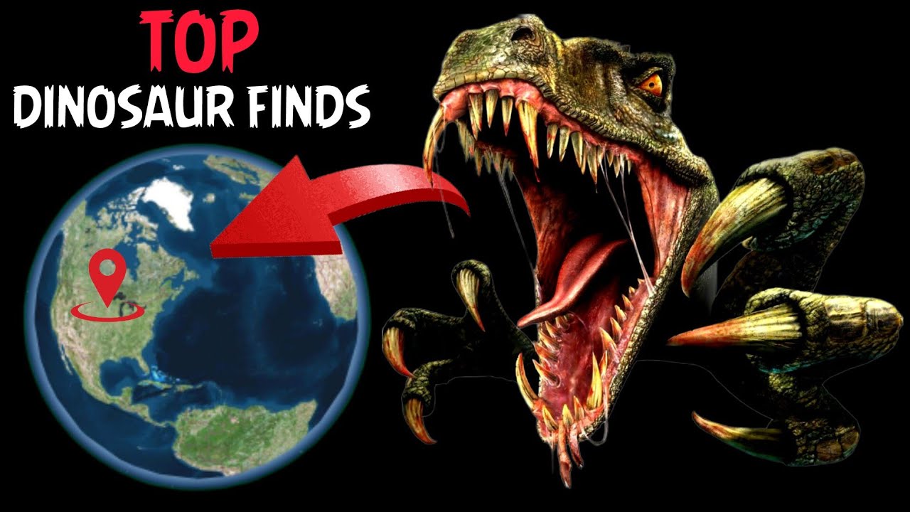 The Most Unusual Dinosaurs Found on Google Maps in the USA 🌎 - YouTube