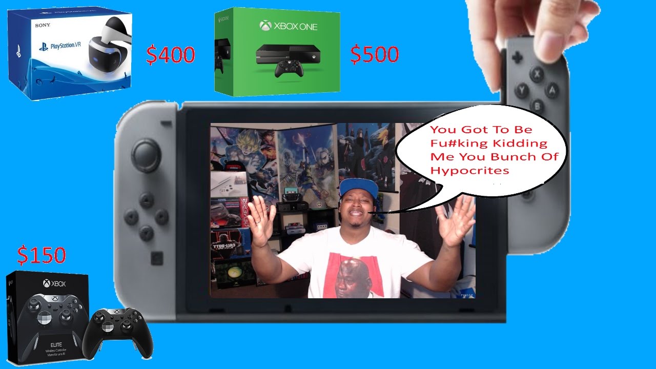Xbox And Playstation Fanboys Are Hypocrites. Crying About The Nintendo ...