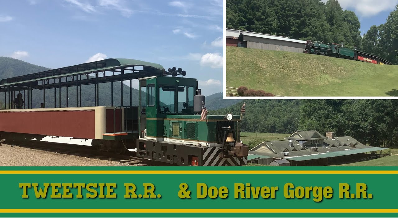 Tweetsie Railroad & Doe River Gorge Railroad 7-29-23 - YouTube