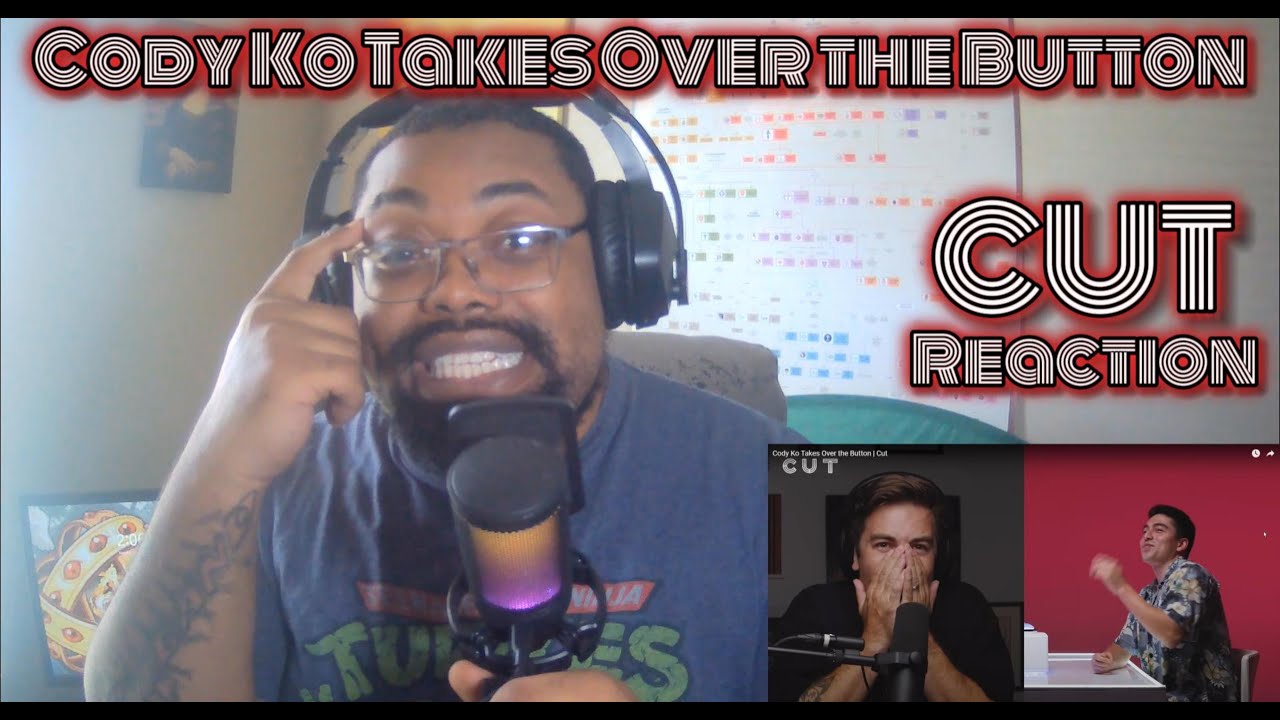 Cody Ko Takes Over the Button | Cut Reaction - YouTube
