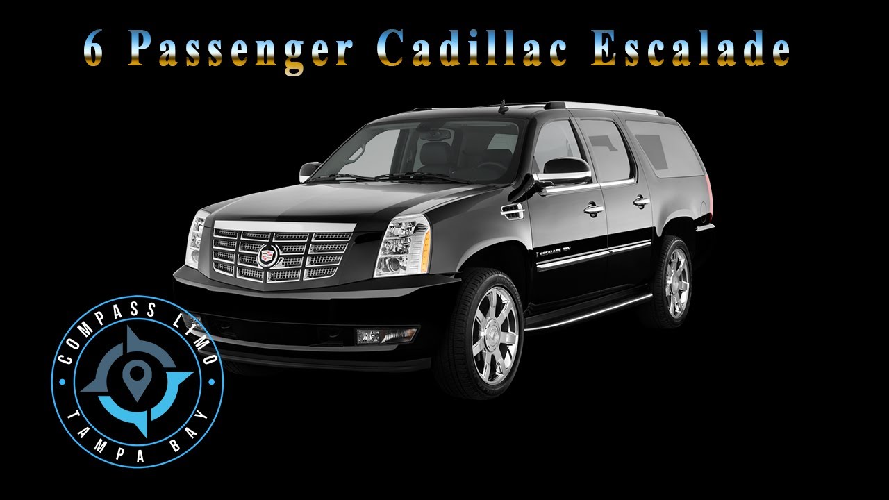 Compass Limo 6 Passenger Cadillac Escalade - YouTube