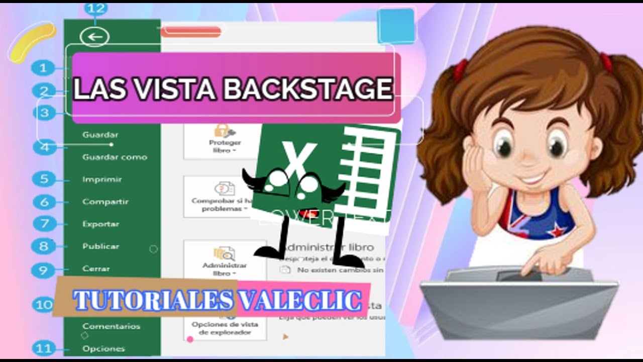 LA VISTA BACKSTAGE DE EXCEL - YouTube