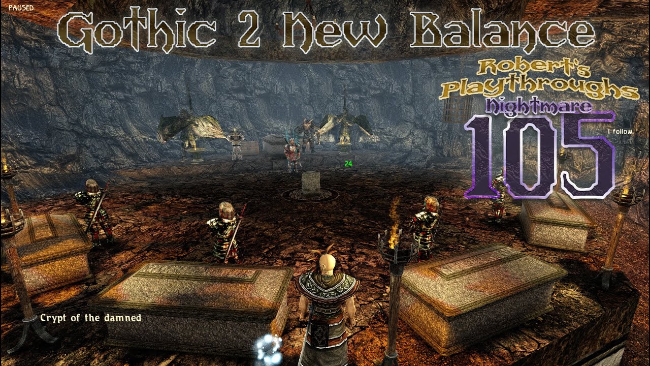 Gothic 2 New Balance on Nightmare - 105 - The Curse on The Orcs ...