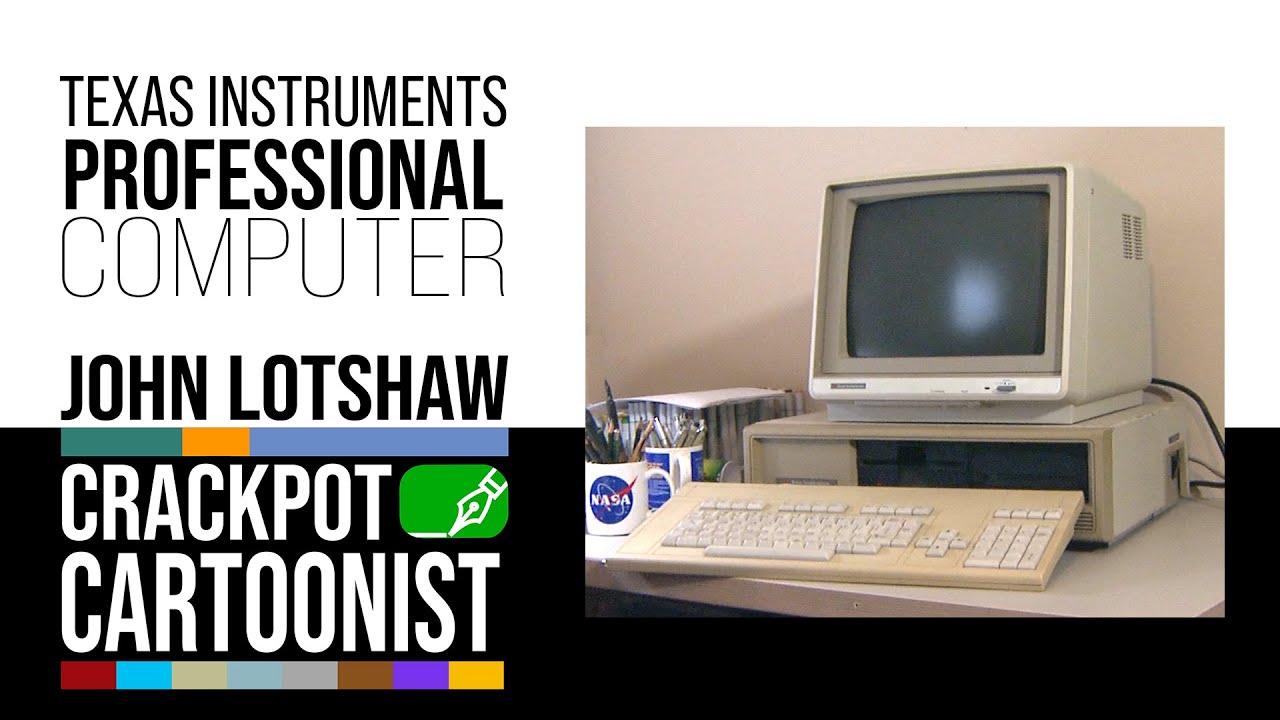 Texas Instruments Professional Computer -- SUPER RARE #DOScember - YouTube