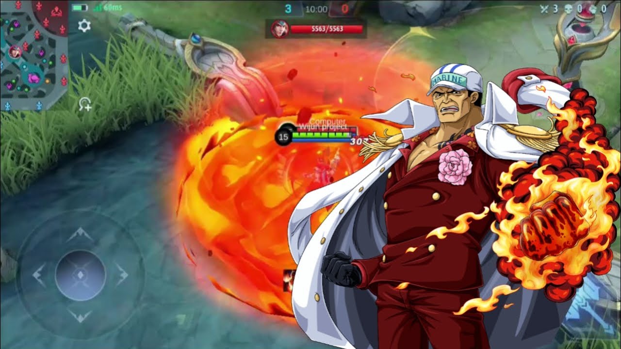 Aldous Mode skin Akainu One piece 😲🔥🔥 - YouTube