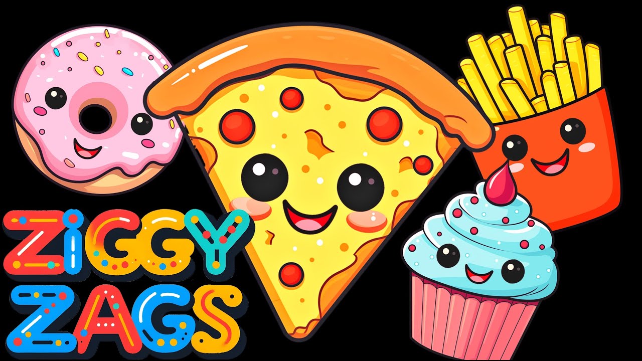 Party Food Dancing Video! - Sensory Stimulating Video For Babies - YouTube