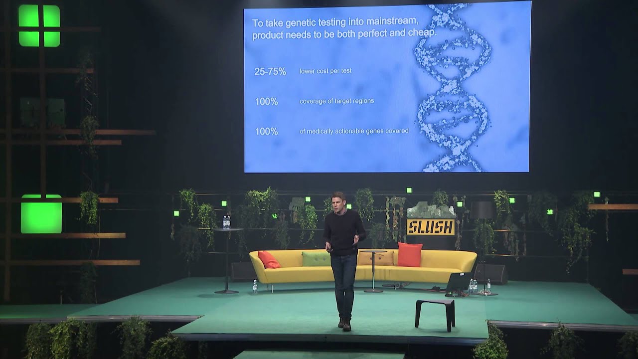 Revolutionising Genetic Testing by CEO of Blueprint Genetics | Slush ...