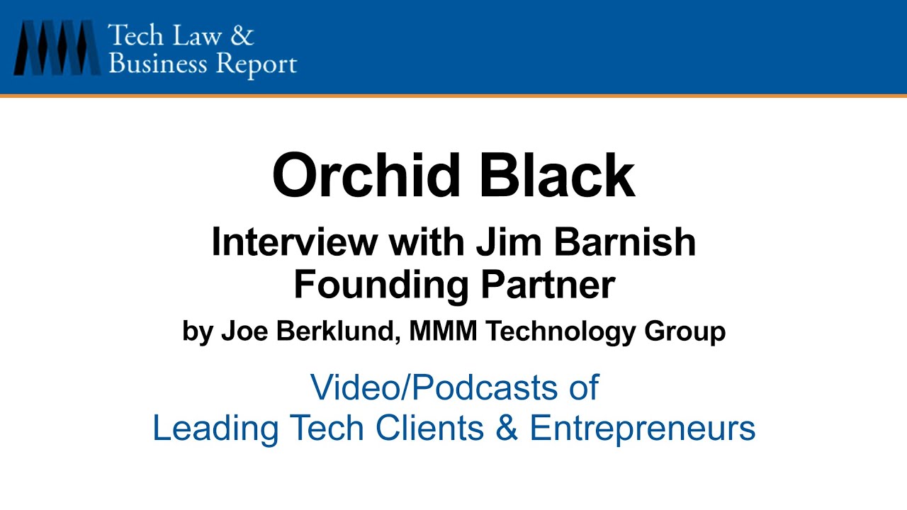 MMM SE Tech Video Podcast | Ep. 164 - Jim Barnish, Founding Partner of ...
