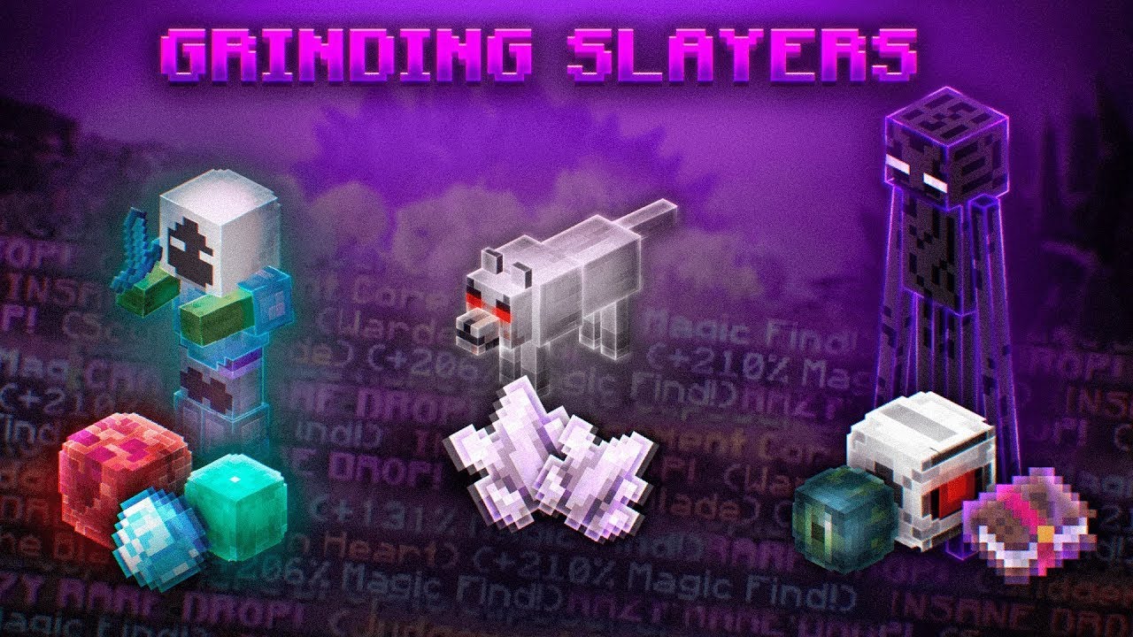 WE SO FRICKIN BROKE|Hypixel Skyblock | Carrying Clients in ender slayer ...
