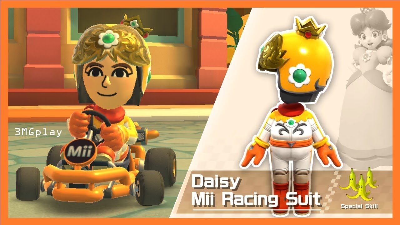 Mario Kart Tour | Daisy Mii Racing Suit (Wave 33) - YouTube