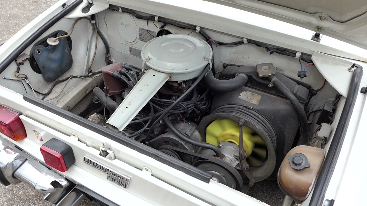Fiat 850 Spider Engine