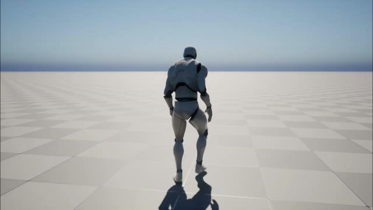 Cautious Walking Animations Made in Cascadeur and Unreal Engine (Third Person) - YouTube