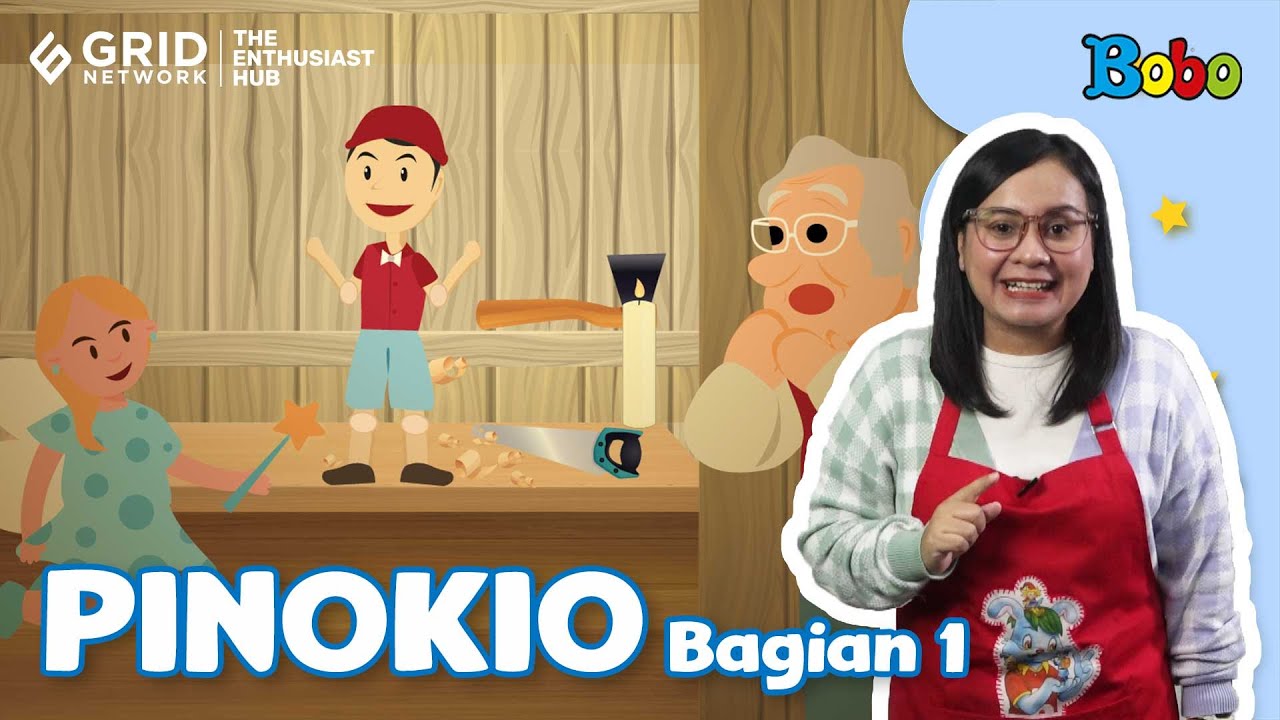 Dongeng Bahasa Indonesia - Pinokio Bagian 1 - YouTube