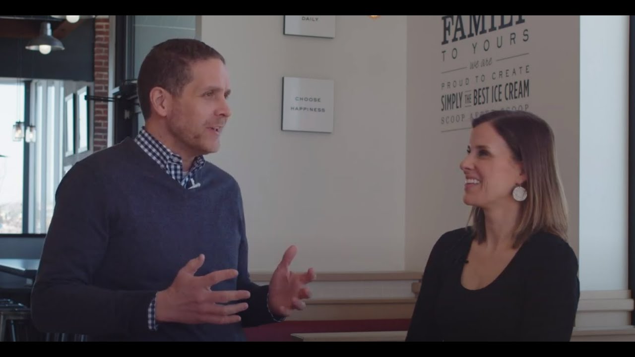 Kristine Clemens Meets Joe Oberweis at Oberweis Dairy - YouTube