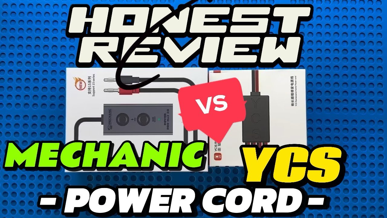 Honest review of mechanic and YCS power cord - YouTube