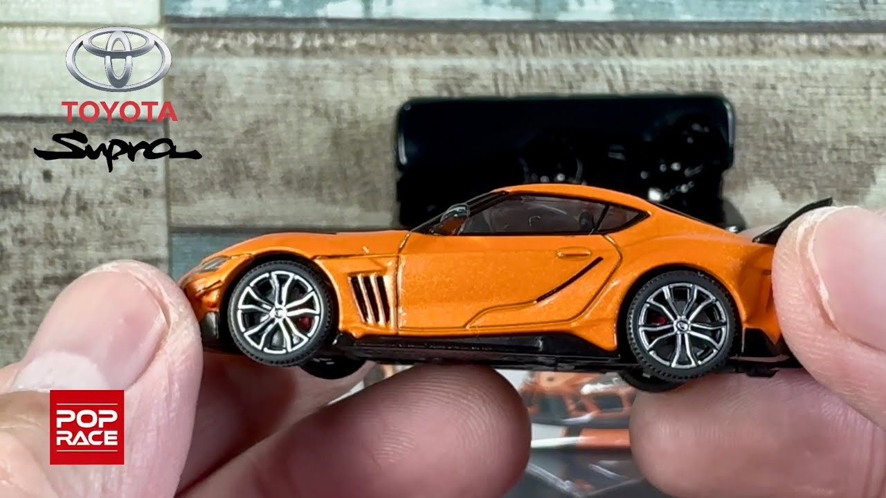 Unboxing Toyota Supra DARWINPRO 66G WBK | 1:64 Pop Race - YouTube
