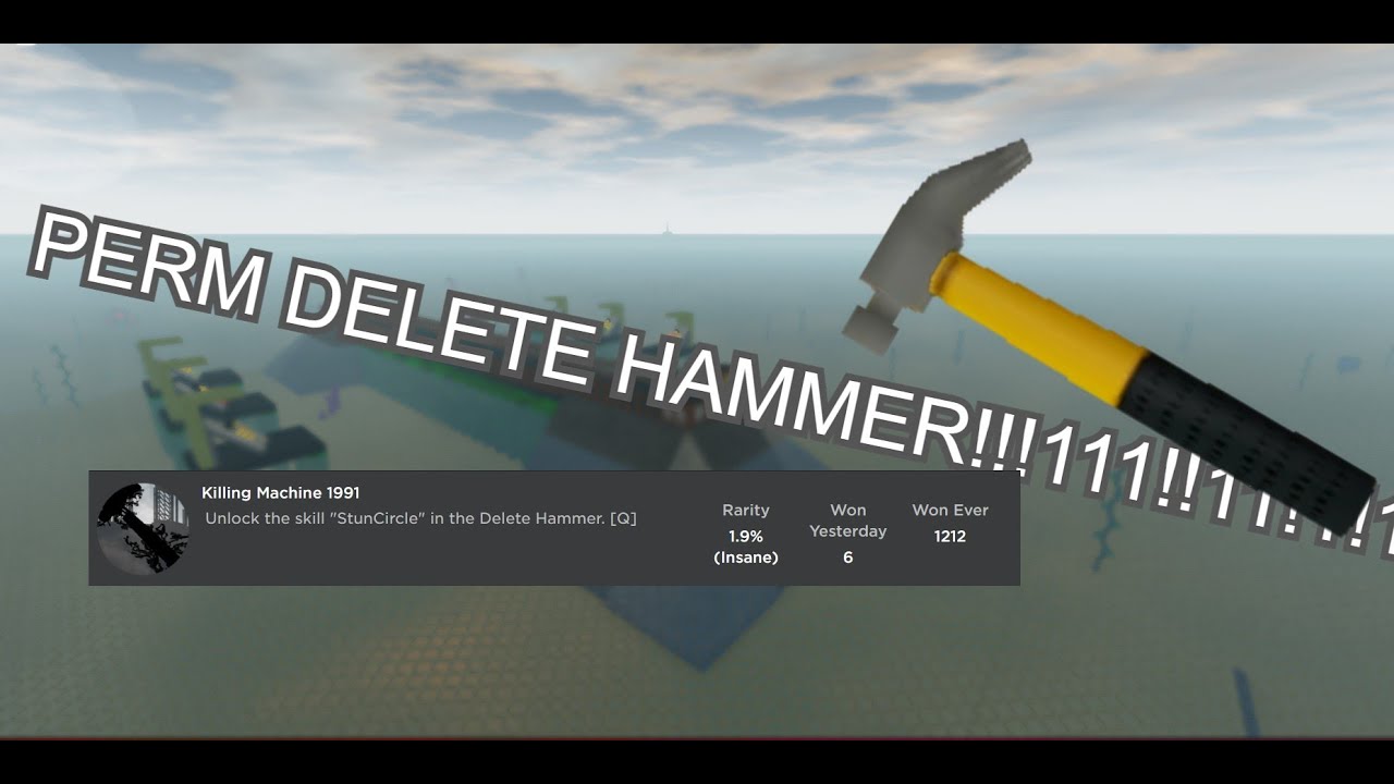 Delete Hammer Obtainment (Dream Game) - YouTube