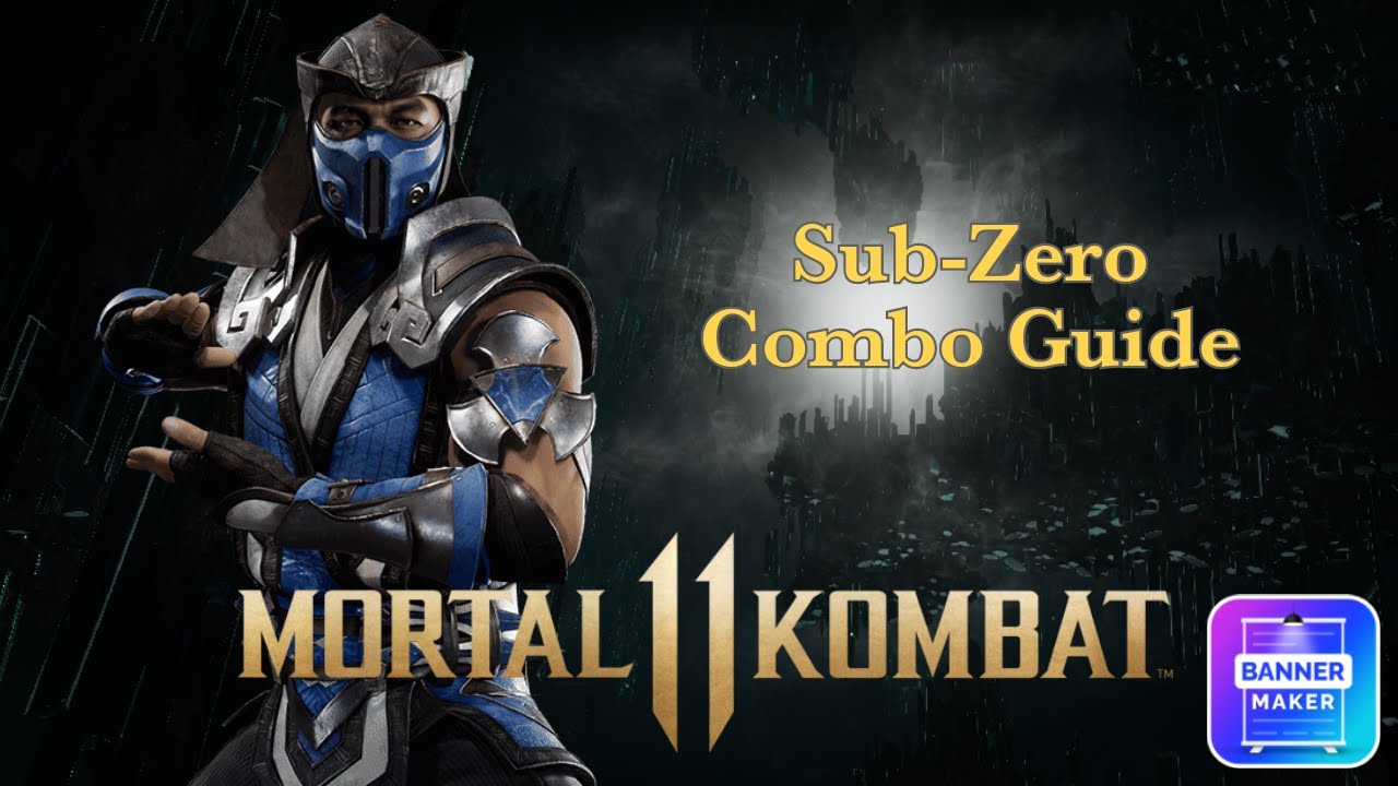 Mortal Kombat 11 Sub Zero Combo Guide Deep Freeze Rising Ice Youtube