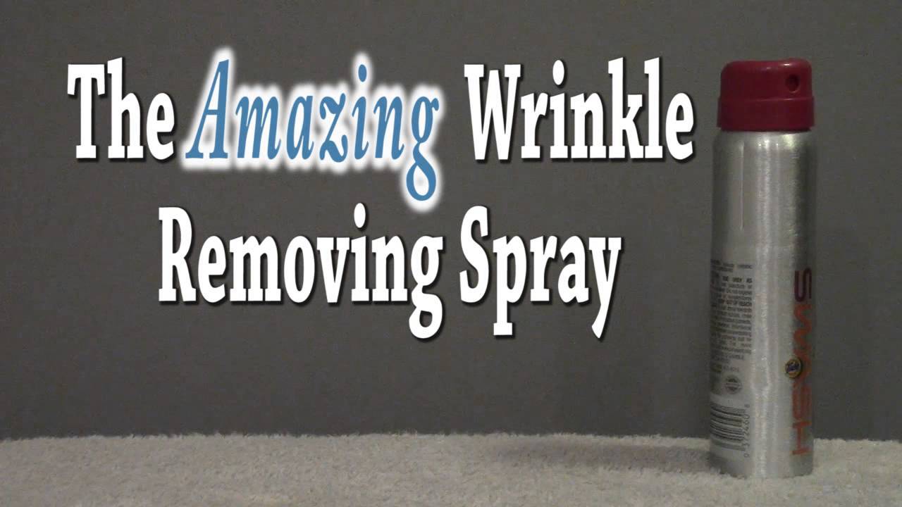 Wrinkle Removal Spray Commercial - YouTube
