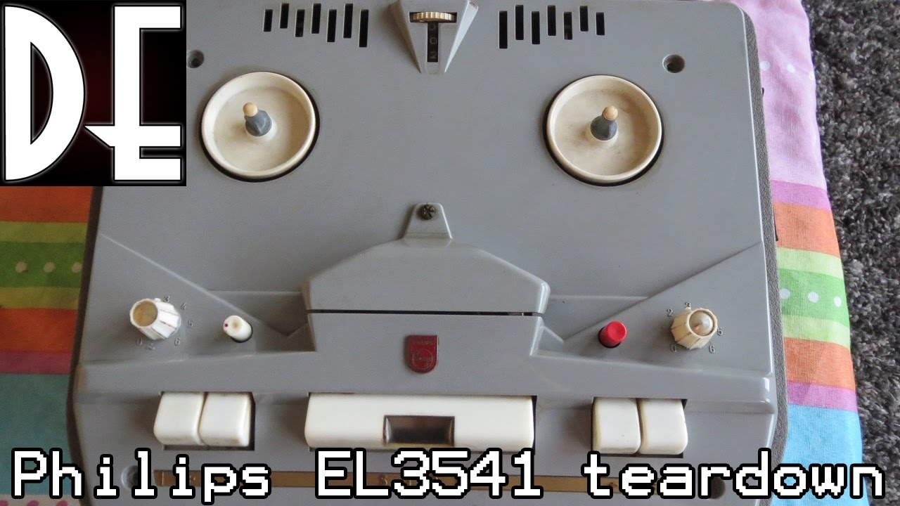 Philips EL3541 Reel to Reel Teardown - YouTube
