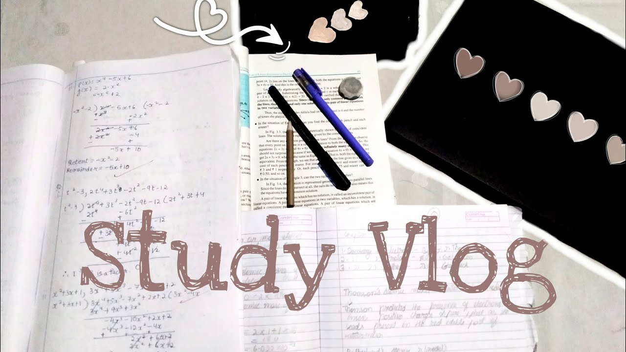 Study vlog of a 10th grader ( daily study routine)📚🎒🍁 # naga # study ...
