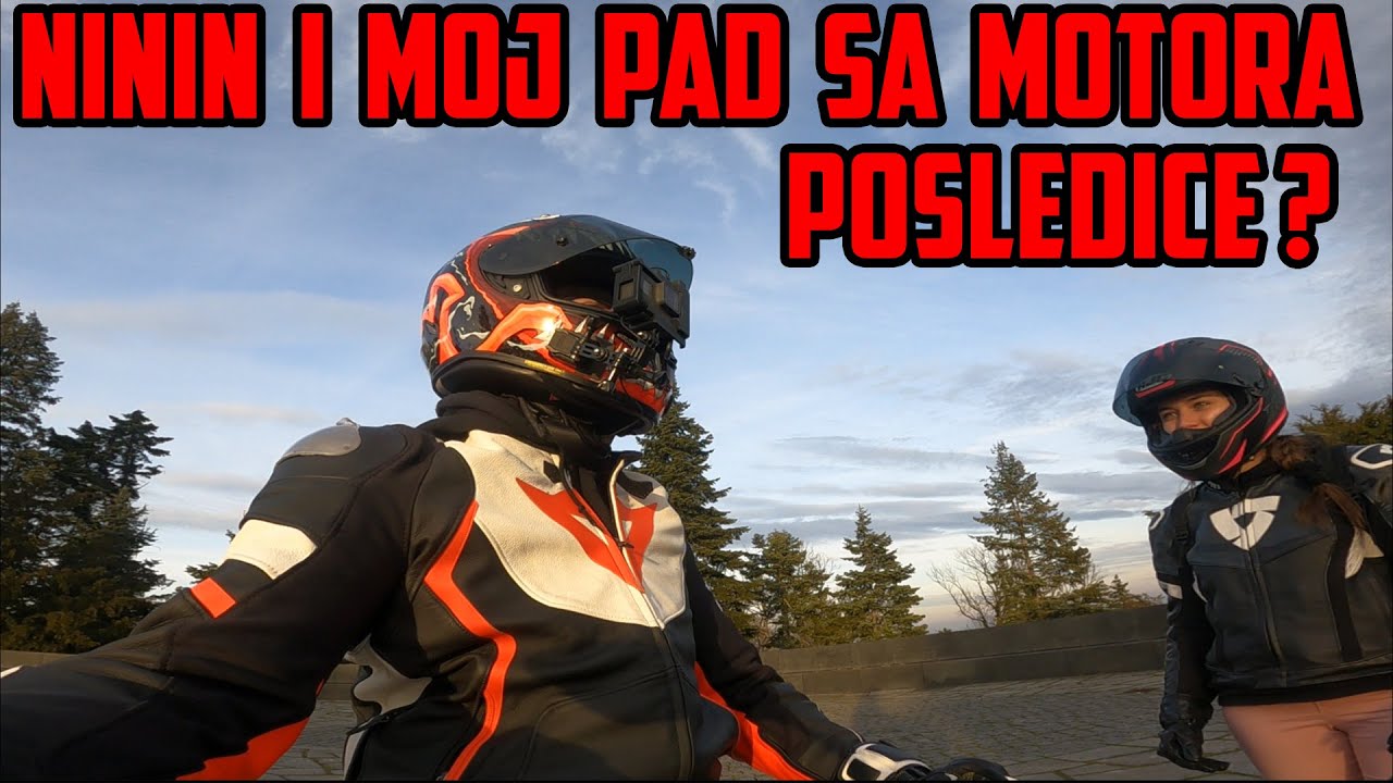 Posledice pada sa motora, traume?!!! - YouTube