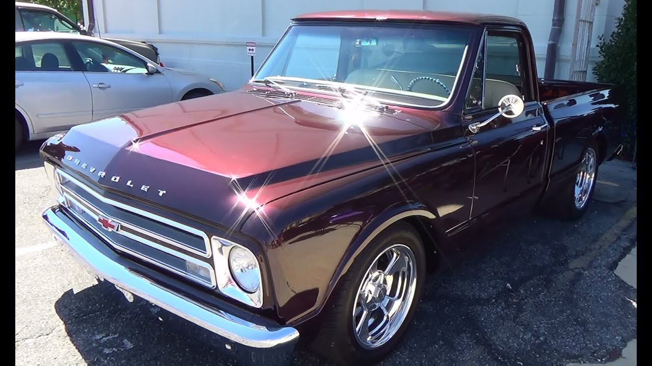 1967 Chevrolet C/10 Street Truck Cruisin' The Coast 2014 - YouTube