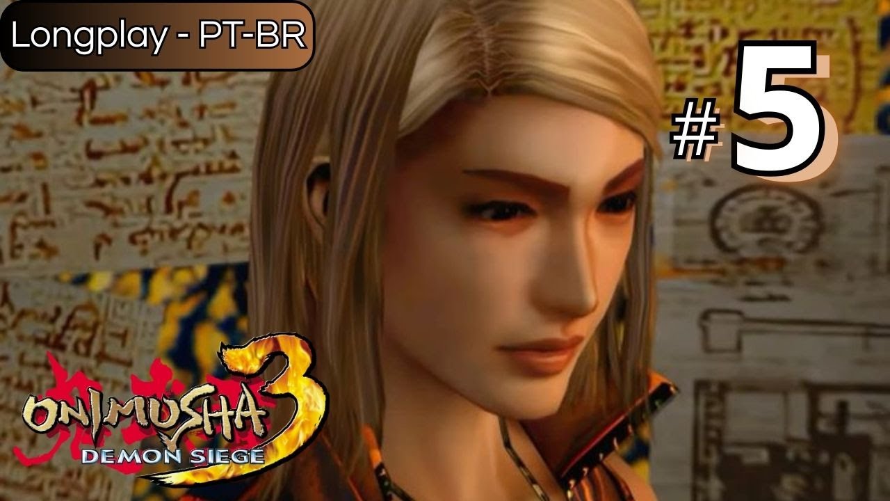 ONIMUSHA 3: DEMON SIEGE PARTE 5 - MICHELLE É TOP! DESCENDO BALA NOS ...