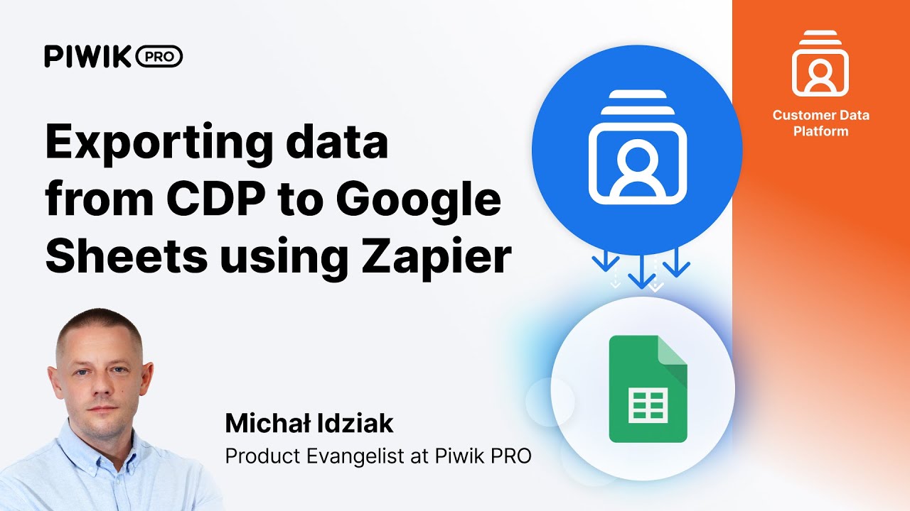 Exporting data from CDP to Google Sheets using Zapier #piwikpro #cdp # ...