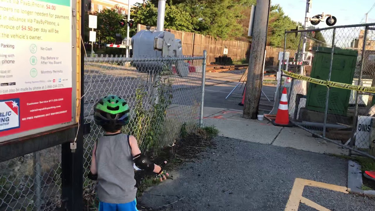 MBTA Needham line. - YouTube