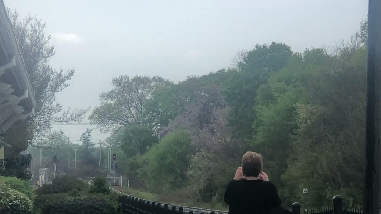 April 10 2021: NS 52W (loaded Rerouted Grain train) clears Spartanburg SC!! (Awesome K5LLA ...