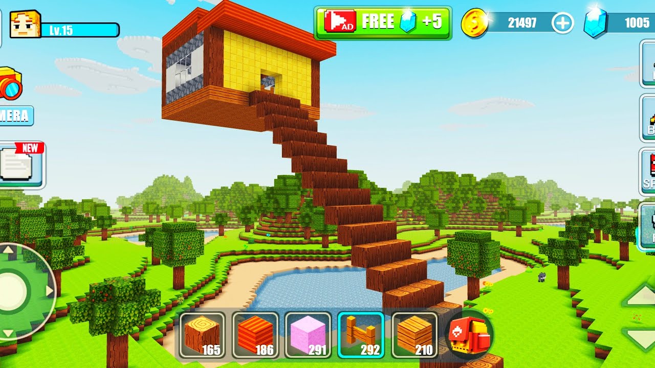 World Building Craft Gameplay #168 | Sky Hut - YouTube