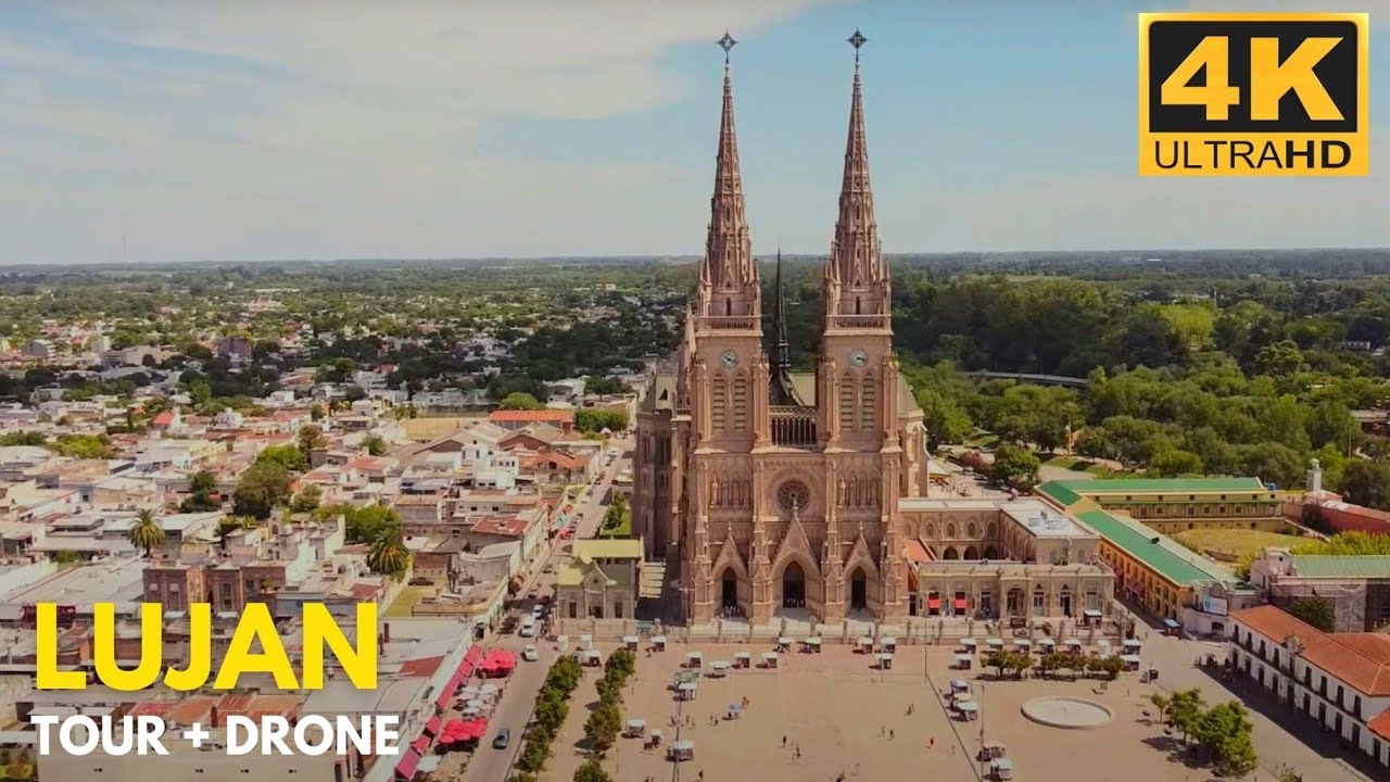 【4K】Visitamos LUJAN y conocimos su MAJESTUOSA BASILICA 🇦🇷 Argentina ...