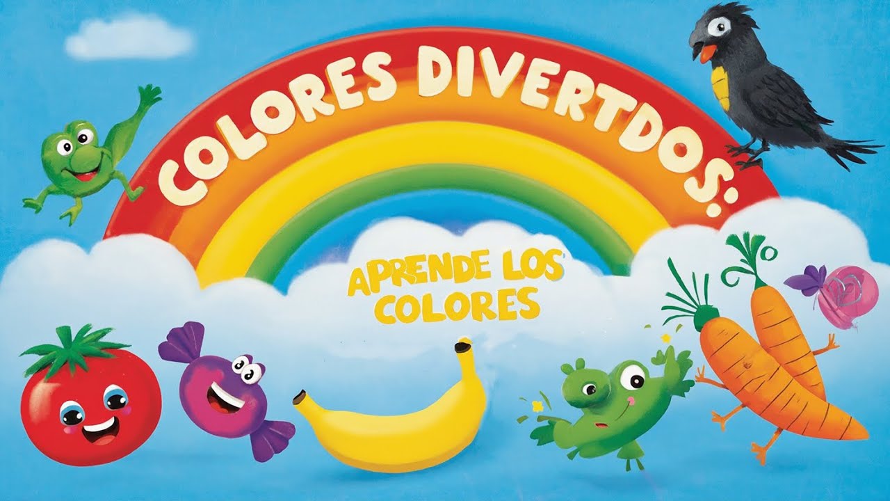 Colores Divertidos Aprende los Colores con Canciones Infantiles - YouTube