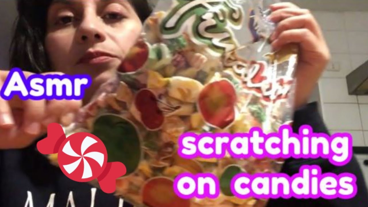 ASMR con DULCES #asmr #asmrscratching #dulces - YouTube
