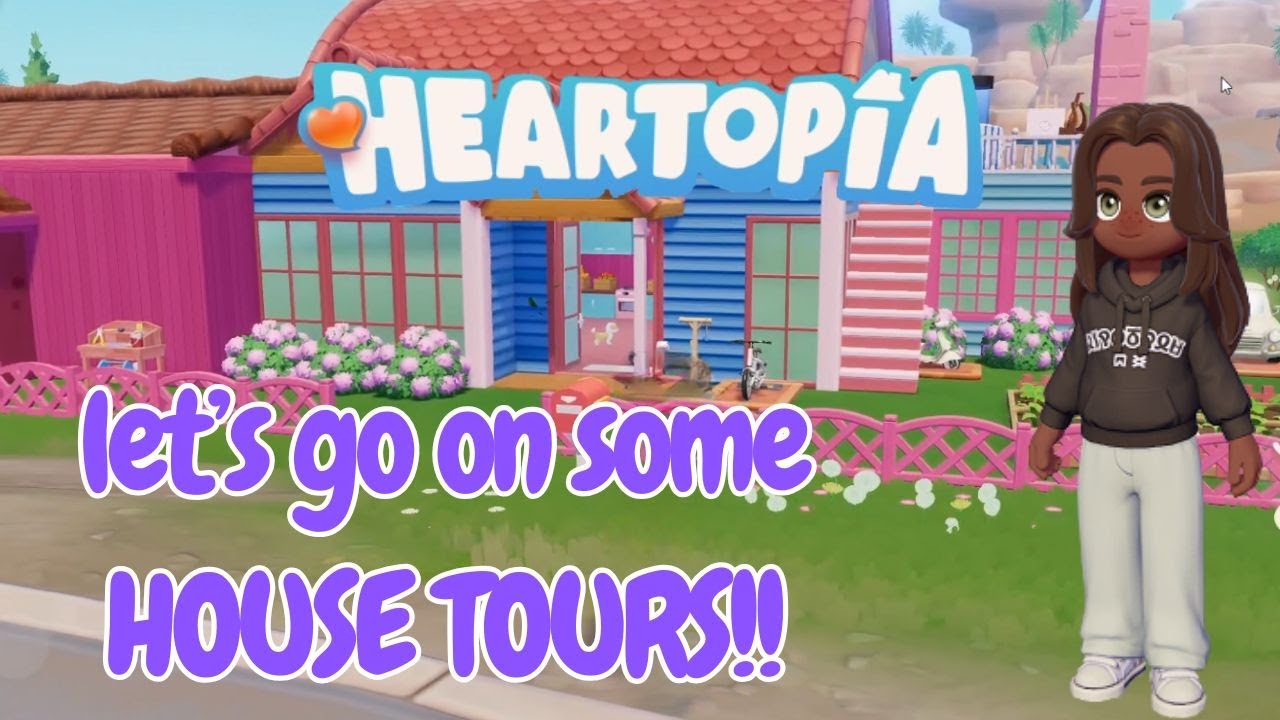 touring players houses in HEARTOPIA | beta gameplay - YouTube