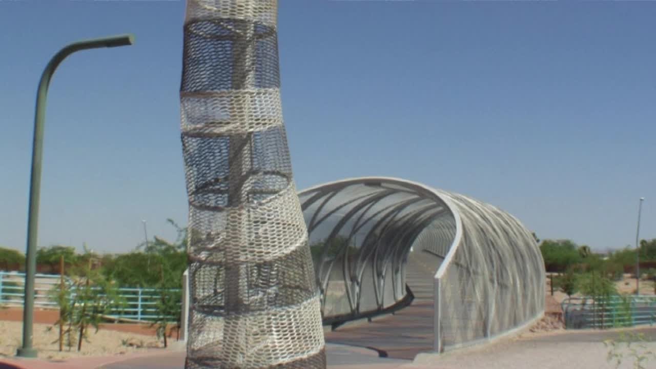 Unique Rattlesnake Bridge has become iconic Tucson landmark - YouTube
