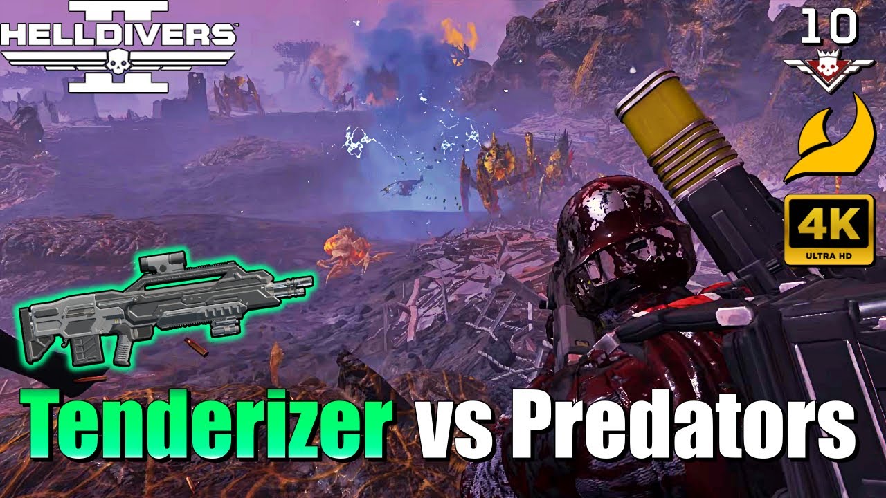 Helldivers 2 | Tenderizer Loadout Gameplay (No commentary) - YouTube