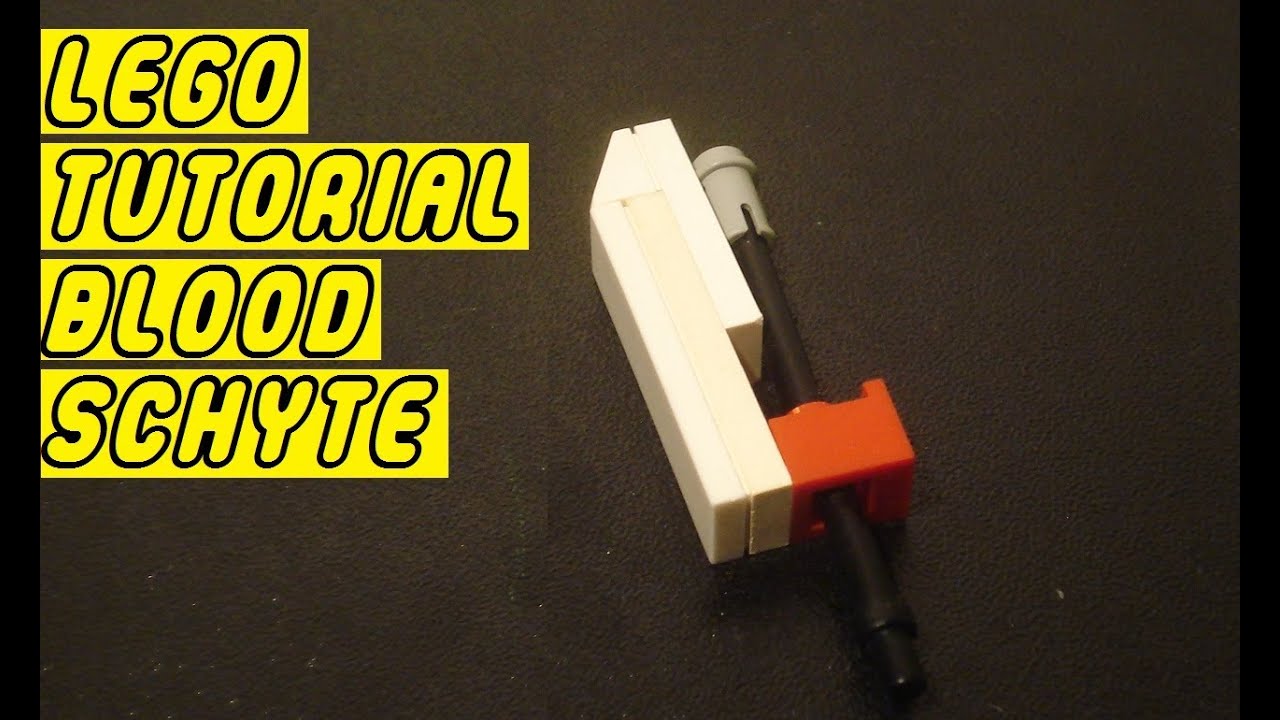LEGO TUTORIAL Blood scythe - YouTube