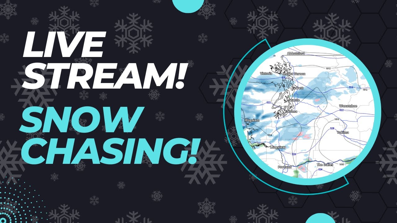 #LIVE Snow is Coming Down and Sticking in Clearview! Join the Chase ...