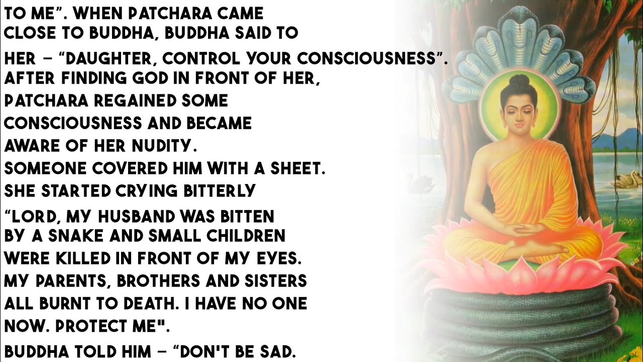 Patchara : Buddha's Lessonable Story (Must Watch) - YouTube