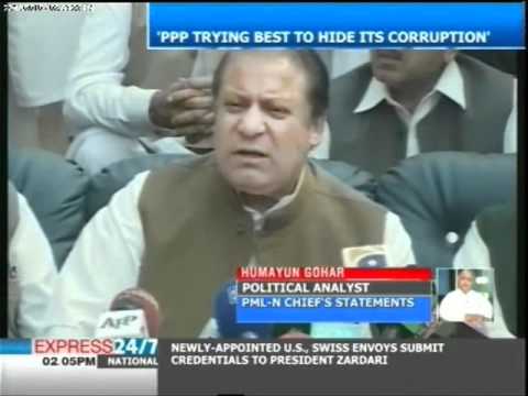 Humayun Gohar on Nawaz Sharifs statement - YouTube