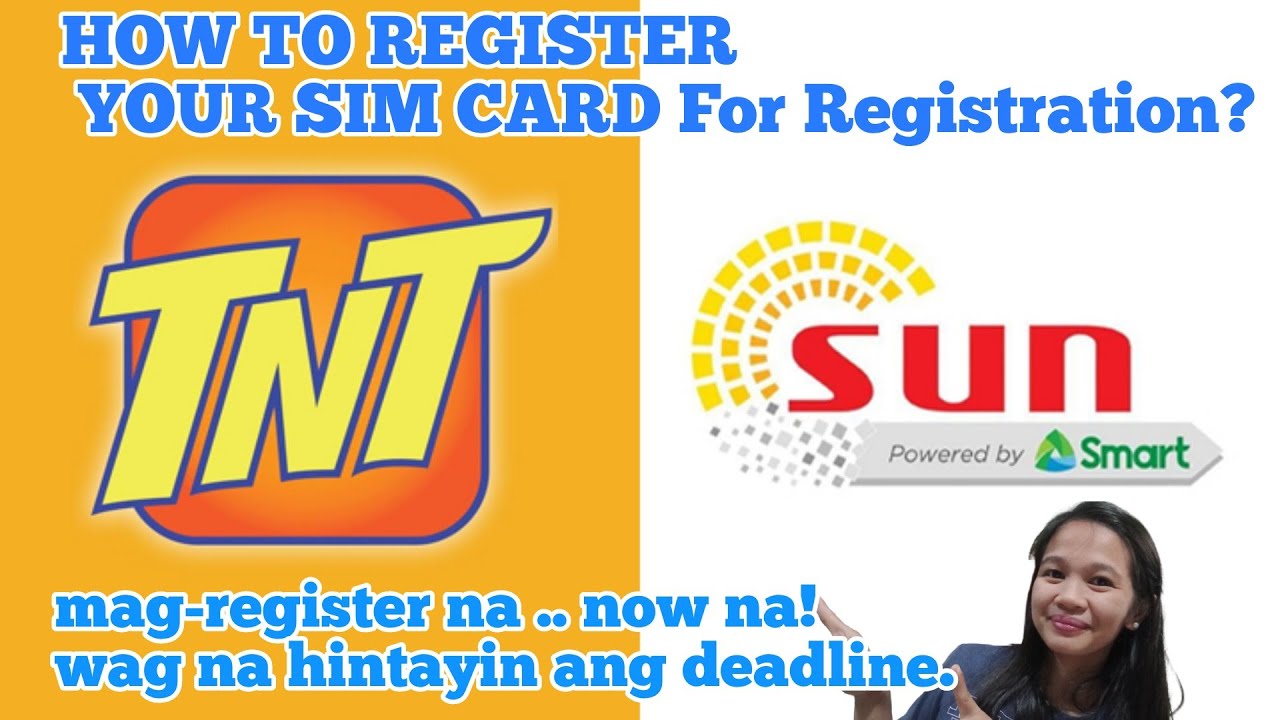 SIM CARD REGISTRATION FOR SMART & TNT USERS .#simcardregistration # ...