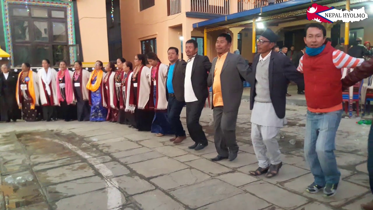 Hyolmo Gomba Rapne 2017 Ma Hyolmo Song n Dance gardai...part 1 - YouTube