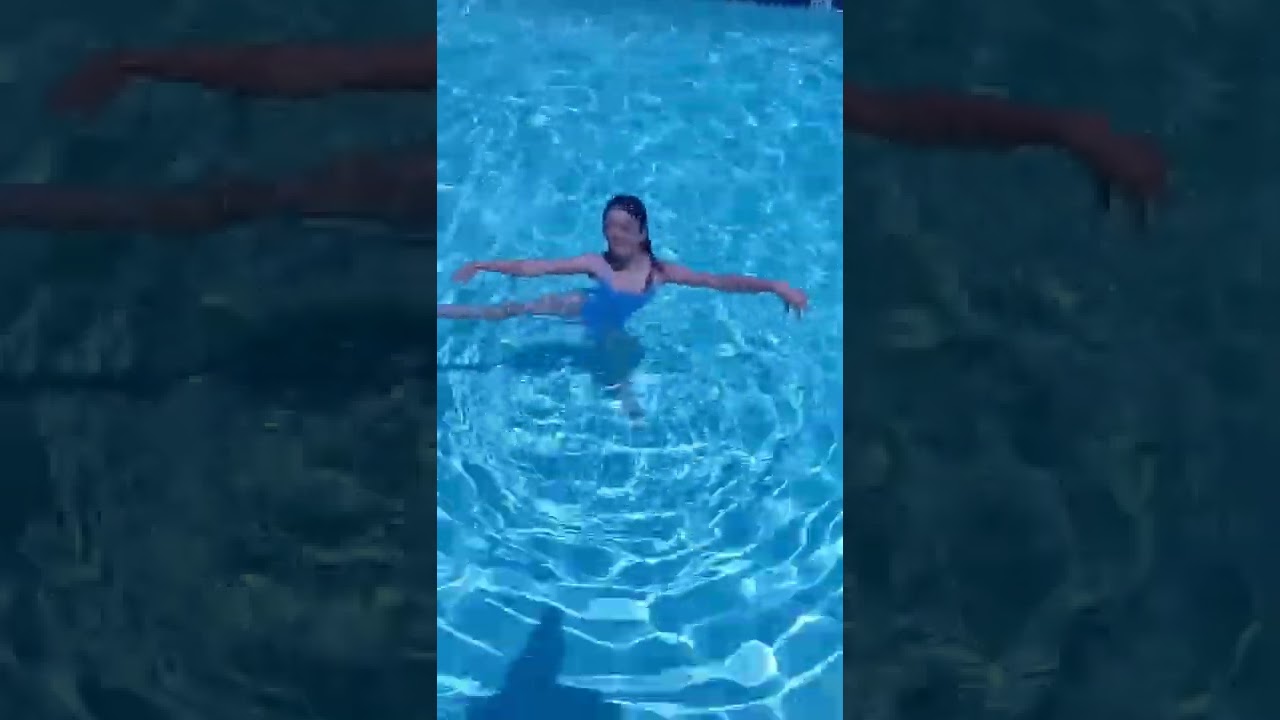 Gymnastics in the pool! - YouTube