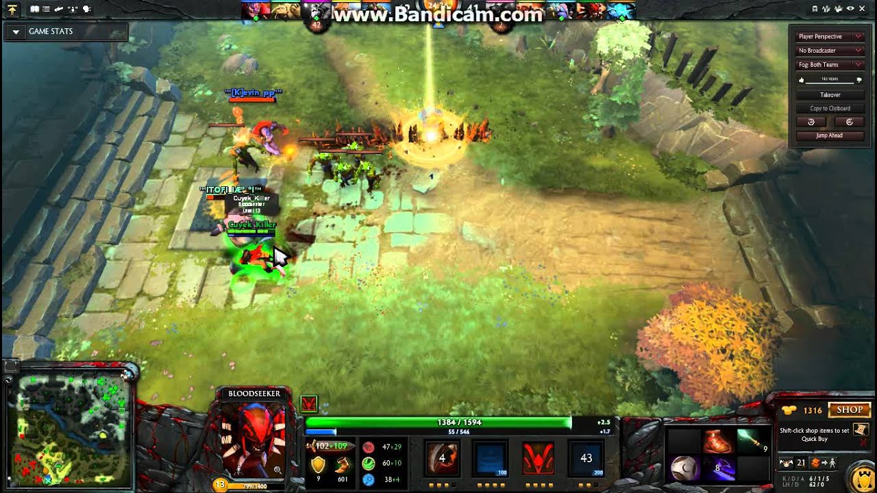 CUYEK KILLER Dota2 Rampage 2015 Blood Seeker - YouTube