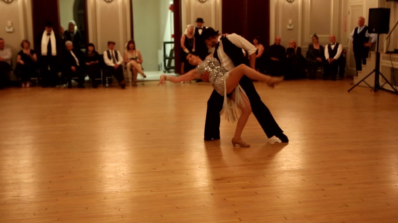 Let's Dance Studio Gatsby Gala Roman Jennifer Foxtrot - YouTube