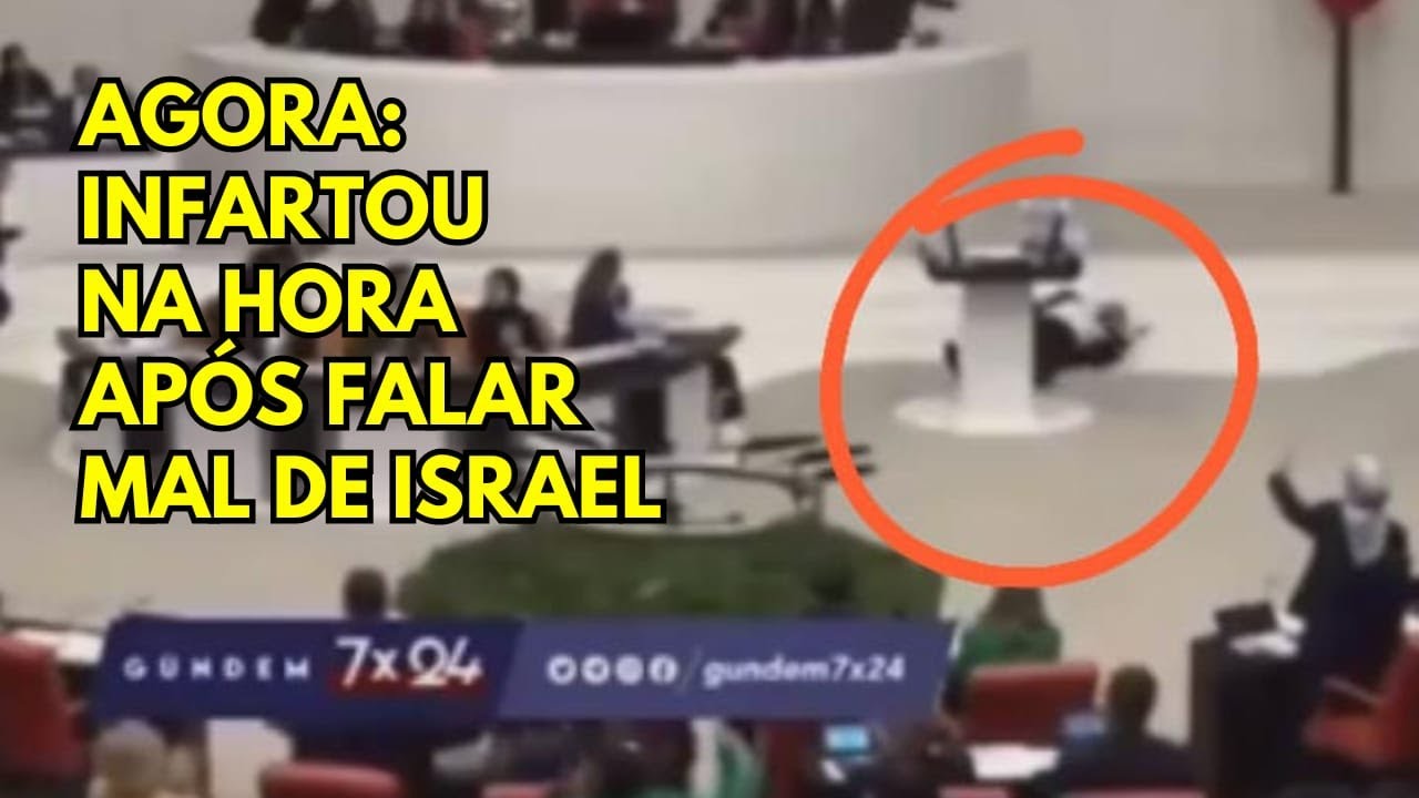 AGORA: Infartou! Após falar mal de Israel - YouTube
